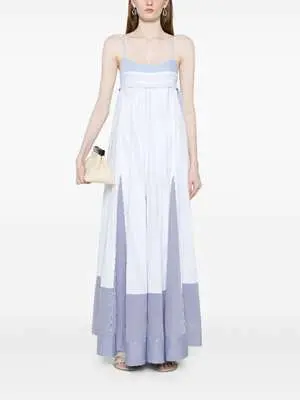 Simkhai Dixie Mutli-stripe Maxi Dress