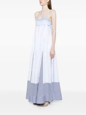 Simkhai Dixie Mutli-stripe Maxi Dress