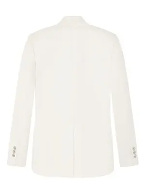 Versace Double-breasted Wool Blazer