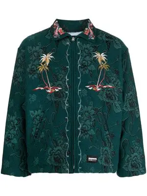 NEIGHBORHOOD Souvenir Jacquard Shirt Jacket - Green
