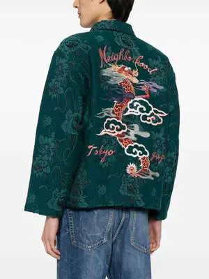 NEIGHBORHOOD Souvenir Jacquard Shirt Jacket - Green