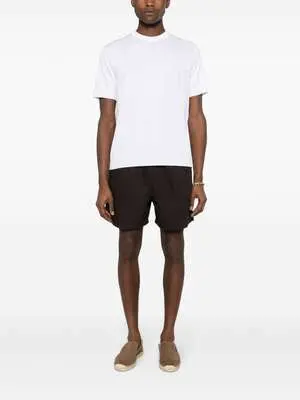 Herno Logo-plaque Cotton T-shirt - White