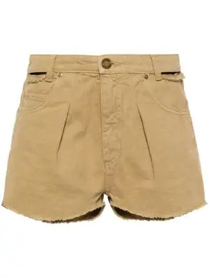 Pinko Frayed Shorts For Women