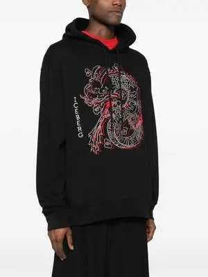Iceberg Embroidered Hoodie