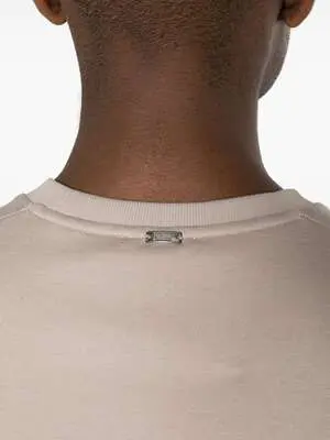 Herno Logo-plaque Cotton T-shirt - Brown