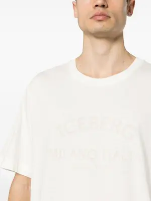 Iceberg Logo-print Cotton T-shirt
