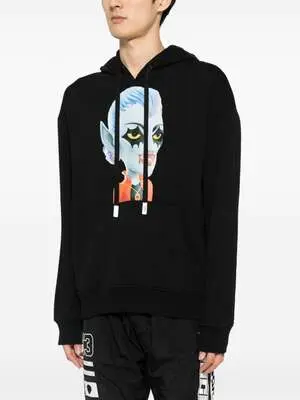 HACULLA. Matilda-print Cotton Hoodie