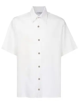 AMIR SLAMA Embroidered Short-sleeve Shirt