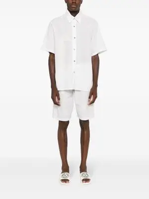 AMIR SLAMA Embroidered Short-sleeve Shirt