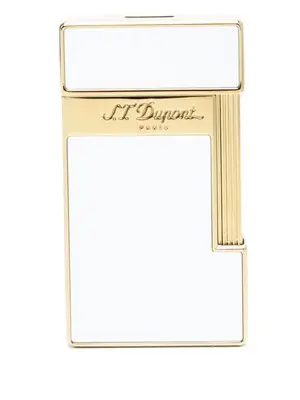 S.t. Dupont Slimmy Logo-engraved Lighter - White