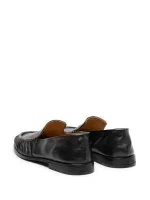 Marsèll Round-toe Leather Loafers