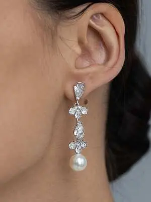JENNIFER BEHR Betta Crystal Earrings