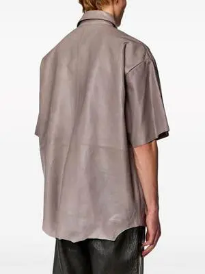 DIESEL® S-emin-lth Leather Shirt