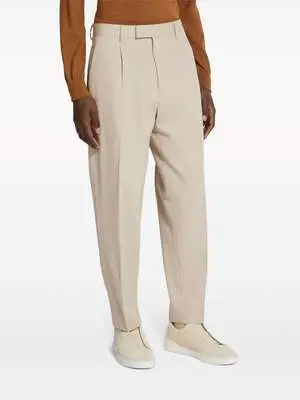 Zegna Tapered Tailored Trousers