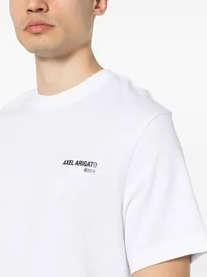 Axel Arigato Logo-print Cotton T-shirt - White