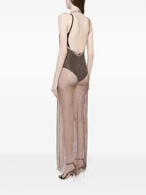 Simkhai Inaya Halterneck Maxi Dress
