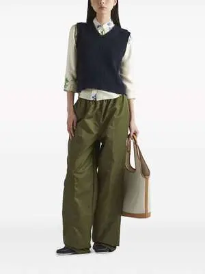 Prada Floral-print Silk Shirt - Neutrals