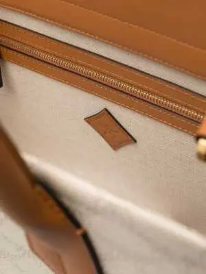 Mcm Medium Himmel Lauretos Tote Bag