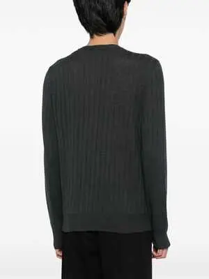 Barena Venezia Ribbed-knit Linen-cotton Jumper
