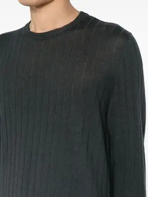 Barena Venezia Ribbed-knit Linen-cotton Jumper