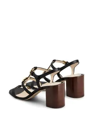 TOD'S Logo-plaque Leather Sandals