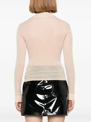 COURREGES Reedition Mesh Top - Neutrals