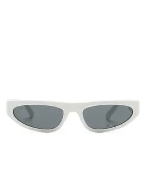 Miu Miu Glimpse Cat-eye Sunglasses - White
