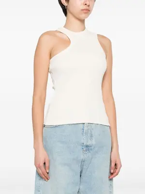 Axel Arigato Asymmetric Ribbed Tank Top