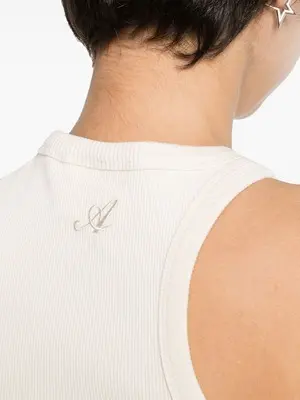 Axel Arigato Asymmetric Ribbed Tank Top