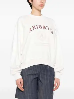 Axel Arigato University Organic-cotton Sweatshirt - Neutrals
