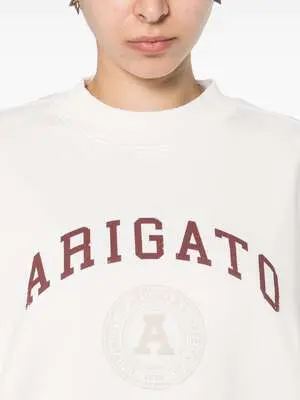 Axel Arigato University Organic-cotton Sweatshirt - Neutrals