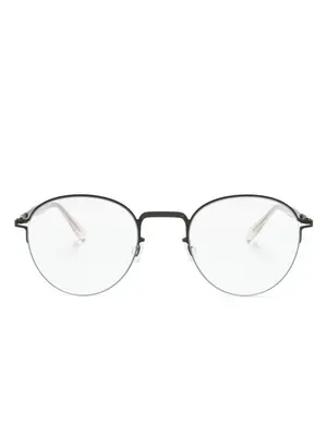 Mykita Tate Round-frame Glasses - Black