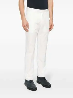 Zegna Twill Stretch-cotton Trousers