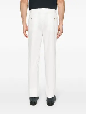 Zegna Twill Stretch-cotton Trousers