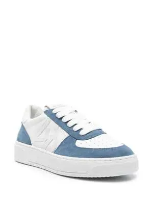 STUART WEITZMAN Courtside Leather Sneakers - White