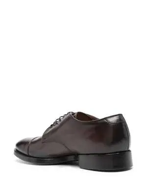 Officine Creative Leather Derby Shoes - Brown