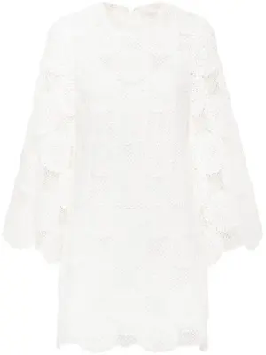 Zimmermann Junie Crochet Lace Mini Dress