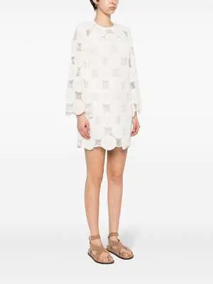 Zimmermann Junie Crochet Lace Mini Dress