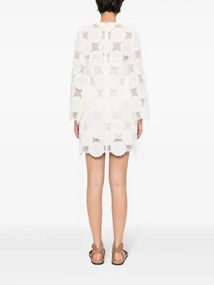 Zimmermann Junie Crochet Lace Mini Dress