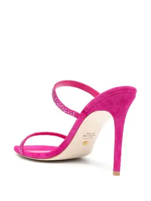 STUART WEITZMAN Aleena Royale Suede Sandals - Pink