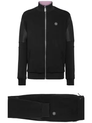 Philipp Plein Logo-appliqué Panelled Tracksuit