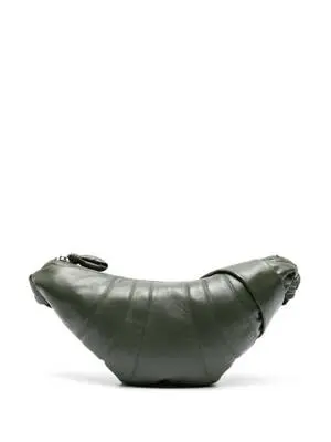 LEMAIRE Medium Croissant Crossbody Bag Green