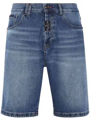Philipp Plein Formentera Denim Shorts