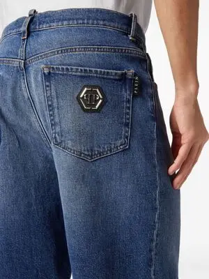 Philipp Plein Formentera Denim Shorts