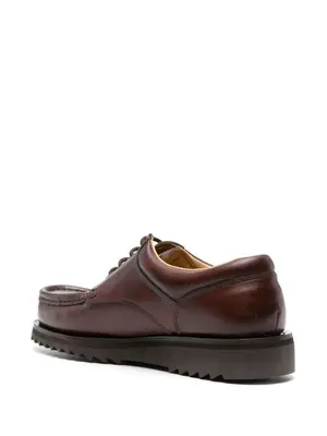 Paraboot Thiers Leather Derby Shoes - Brown