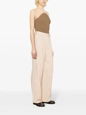 Loulou De Saison Idai Wide-leg Trousers - Pink