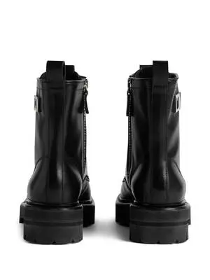Dsquared2 Icon Plaque Combat Boots