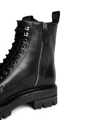 Dsquared2 Icon Plaque Combat Boots