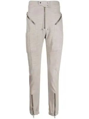 Rick Owens Decorative-zip Trousers