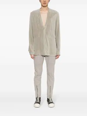 Rick Owens Decorative-zip Trousers